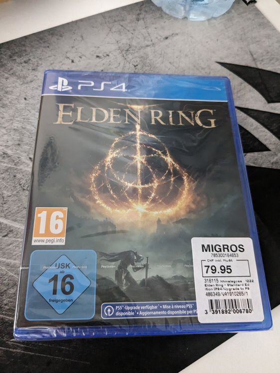 Elden Ring - PS4 Game Playstation - Neu OVP (Neu und originalverpackt) in Hünenberg See für CHF ...