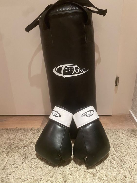 Boxsack und Handschuhe TecTake (Gebraucht) in Langnau am Albis für CHF ...