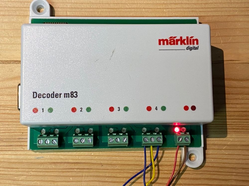 DEFEKT - Märklin m83 Nr. 60831 Decoder für Weichen (Defekt) in Grosshöchstetten für CHF 4 – mit ...