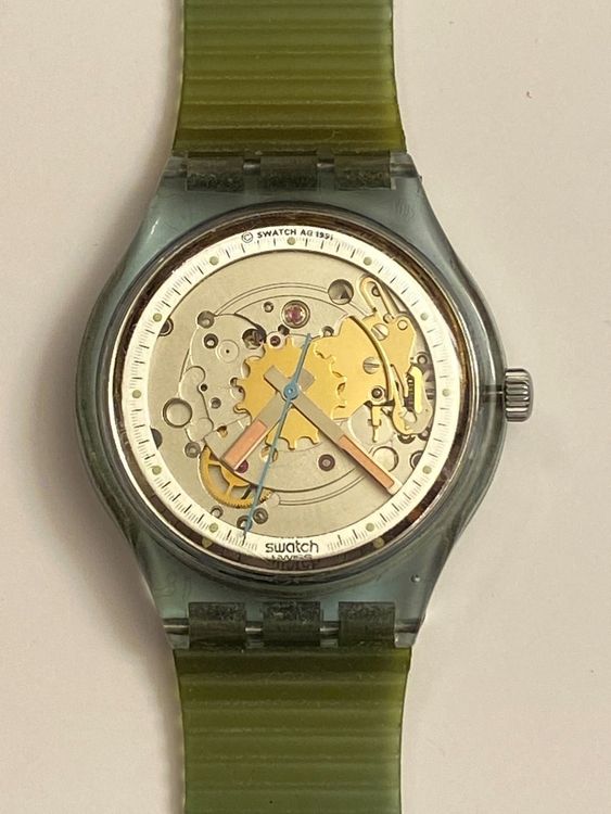 Swatch Automatic Blue Matic 1. Version (Gebraucht) in Pazzallo für CHF 22 – mit Lieferung auf ...