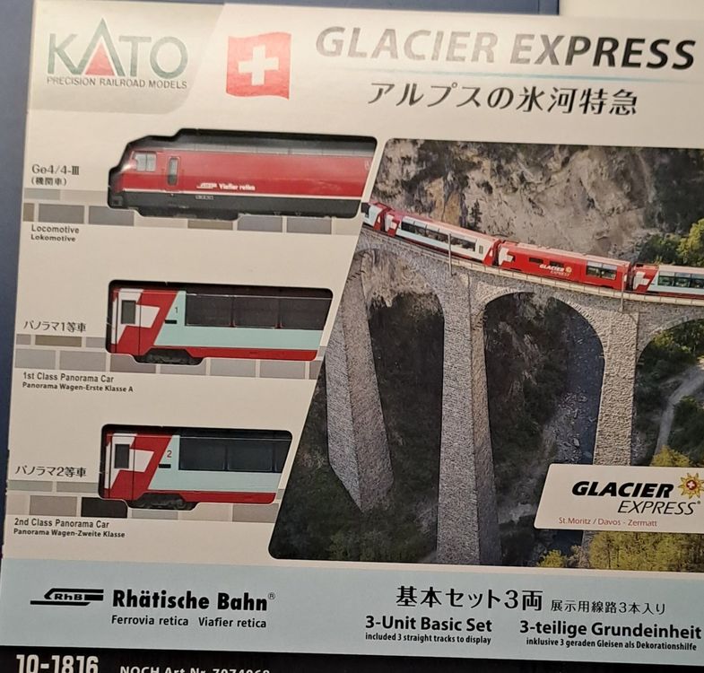 Eisenbahnset Glacier Expressset Kato Spur N (Neu und originalverpackt ...