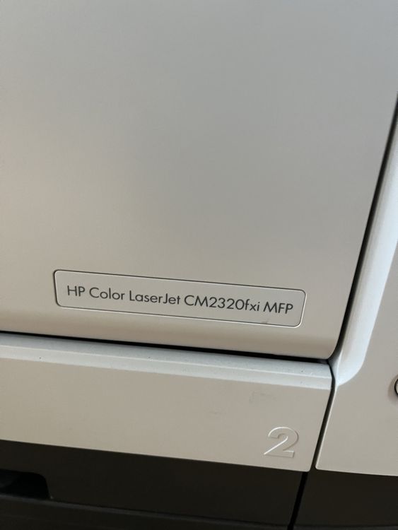 HP Color LaserJet Farb Laser Drucker Scanner Kopierer (Gebraucht) in ...