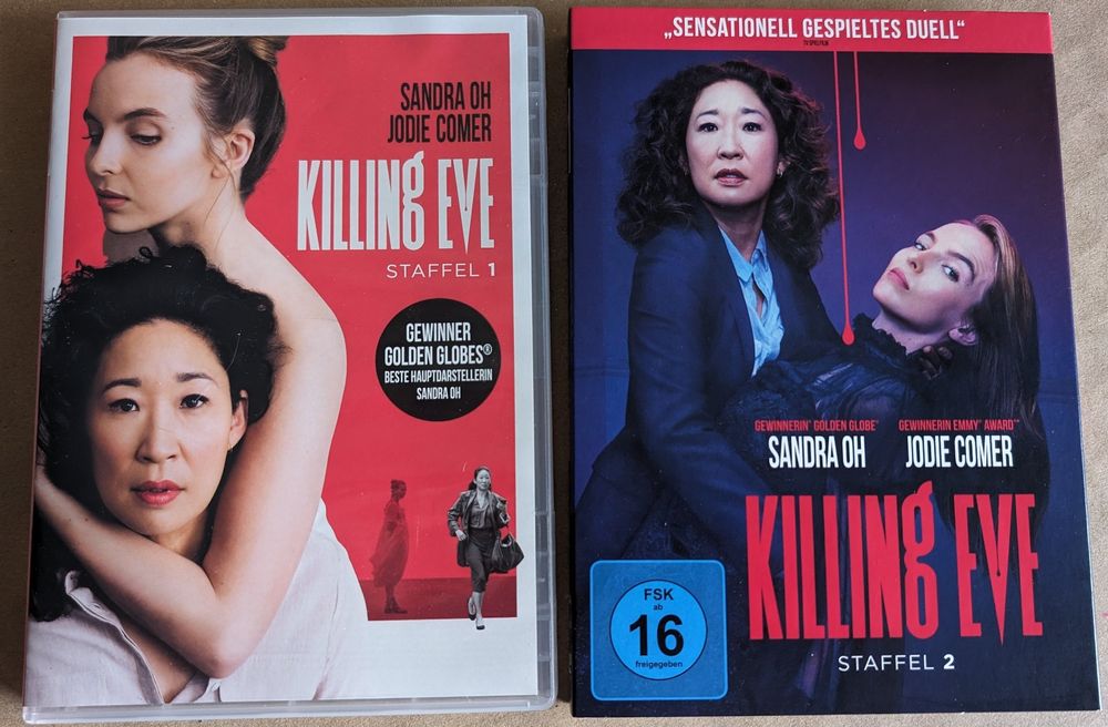 Killing Eve - Staffel 1 + 2 DVD | Kaufen auf Ricardo