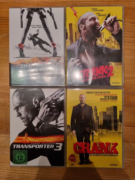 Jason Statham Crank, Crank2, Transporter3Transporter the Mis (Gebraucht) in Ibach für CHF 1 ...