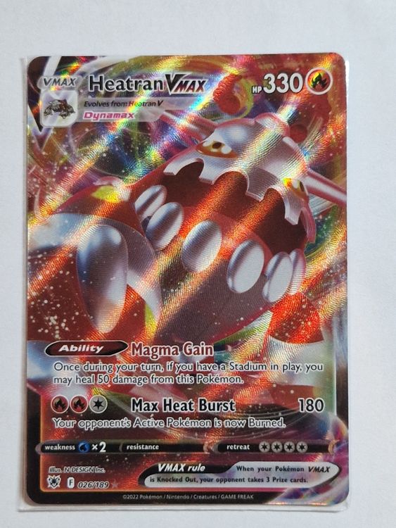 Pokémon - Heatran VMAX #026 (Neu (gemäss Beschreibung)) in Dintikon für ...