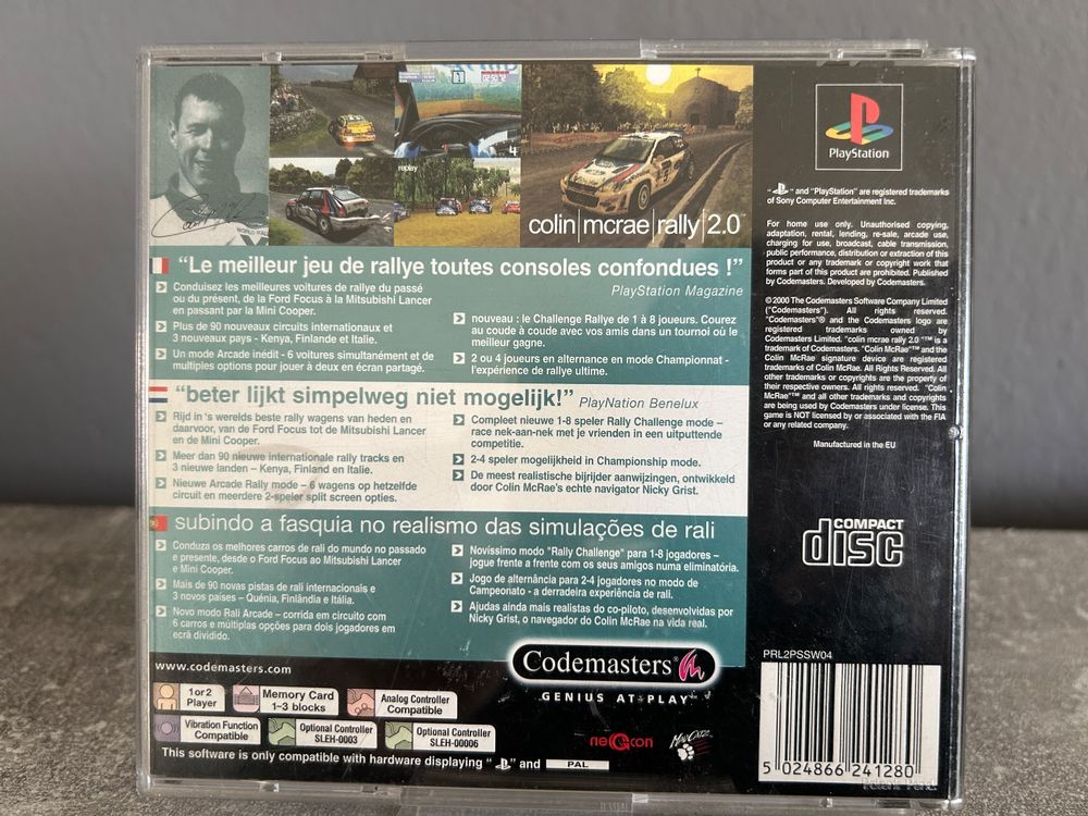 Colin McRae Rally 2.0 - PAL - PS1 | Kaufen auf Ricardo