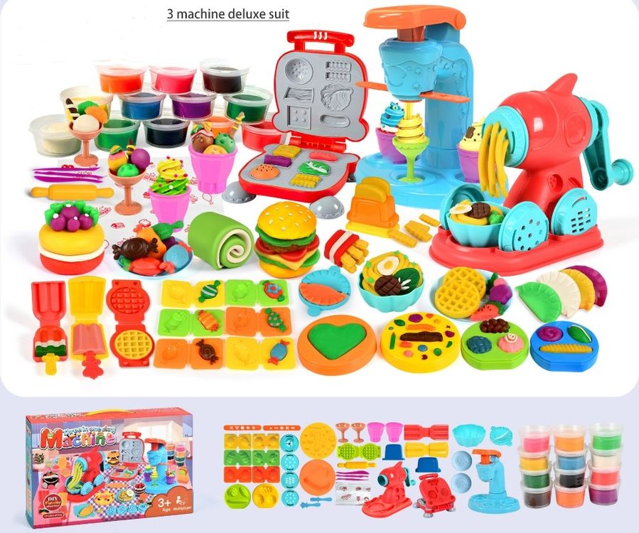 Play Doh Knete Eismaschine Nudelmaschine Burgermaschine (Neu (gemäss Beschreibung)) in Thun für ...