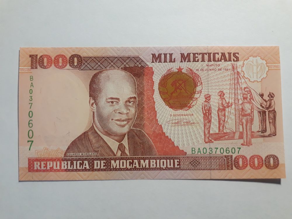 MOCAMBIQUE - 1000 Meticais 1991 UNC (BA0370607) (Neu (gemäss Beschreibung)) in Wichtrach für CHF ...