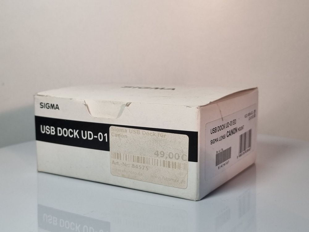 Sigma USB DOCK UD-01 (Sigma for Canon) (Gebraucht) in Zürich für CHF 4 – mit Lieferung auf ...