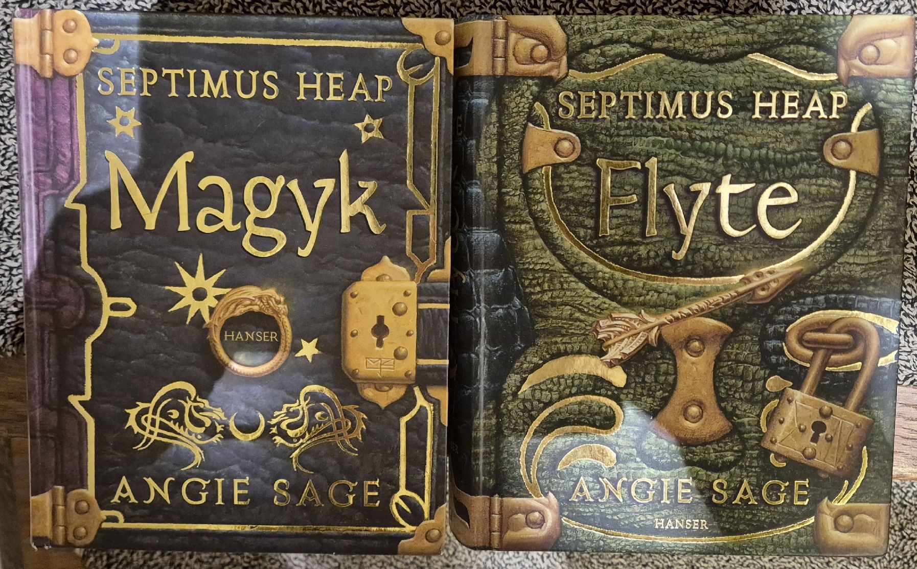 Septimus Heap, Band 1&2: Magyk & Flyte, Angie Sage Top! (Gebraucht) in ...
