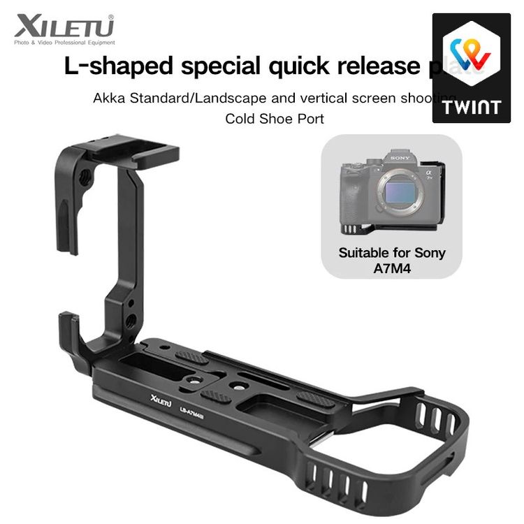 Plaque dégagement rapide de type Arca Swiss, Sony A7M4/A7R4 (Neuf avec emballage d'origine) à ...