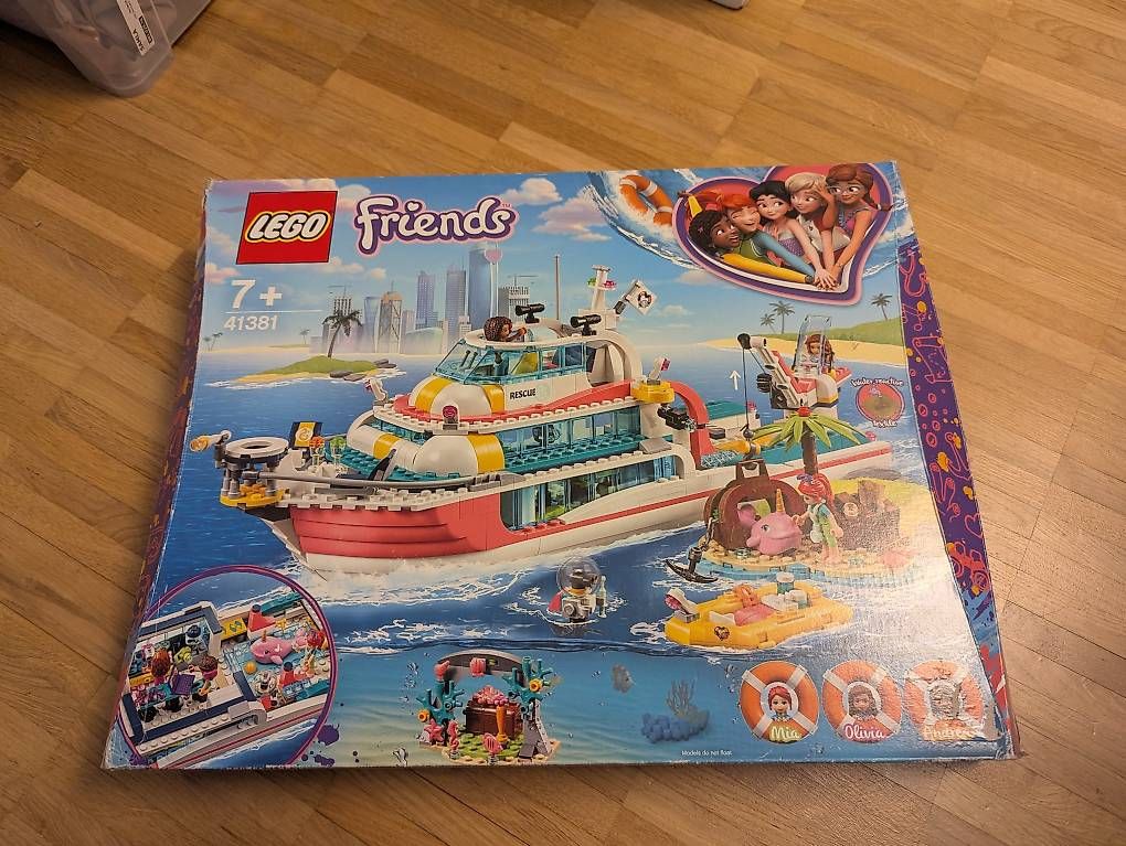 Lego Friends 41381 - Boot für Rettungsaktionen - vollständig (Gebraucht ...