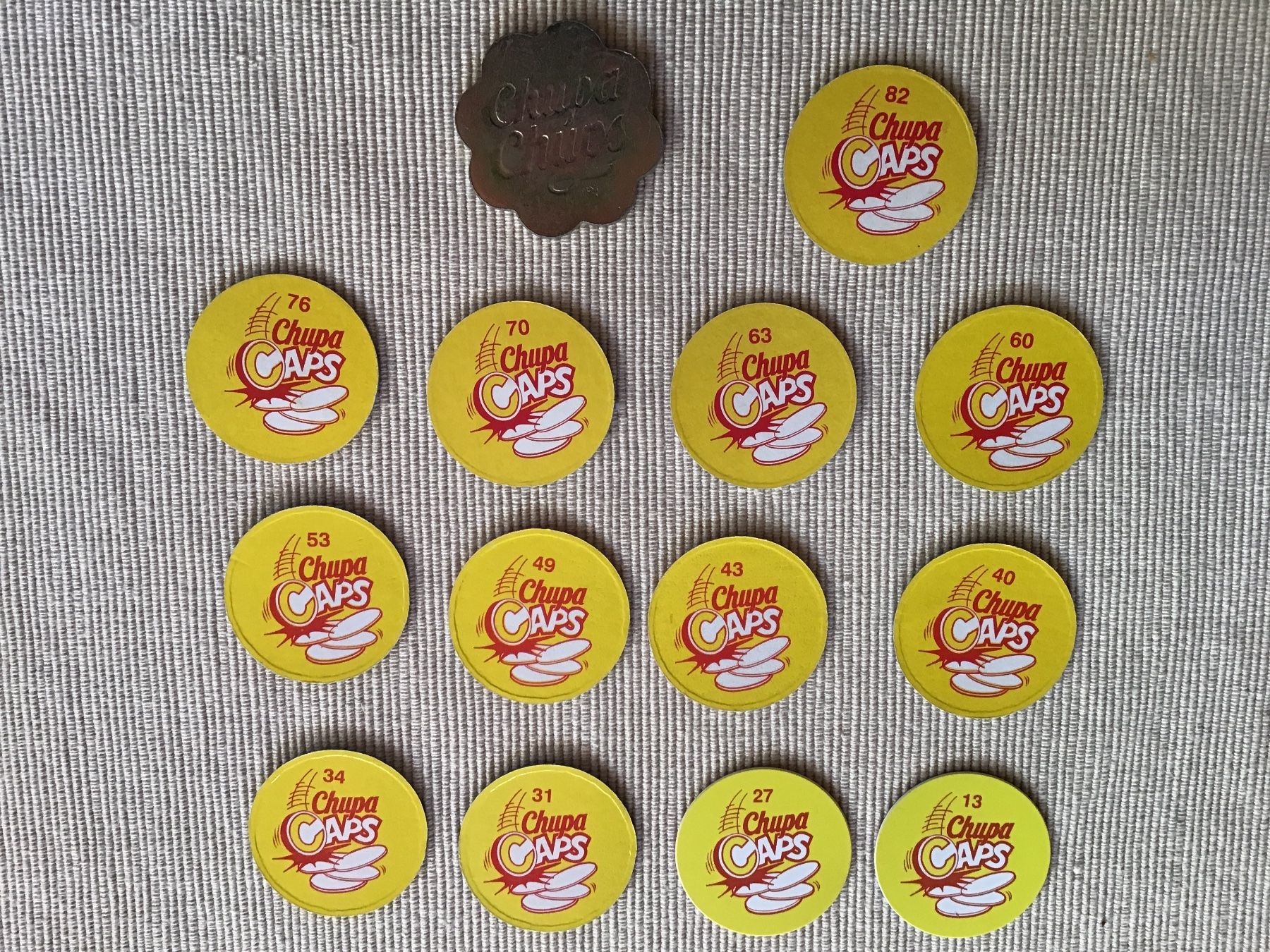 Original Chupa Chups Pogs / Caps, Vintage (Neu (gemäss Beschreibung ...