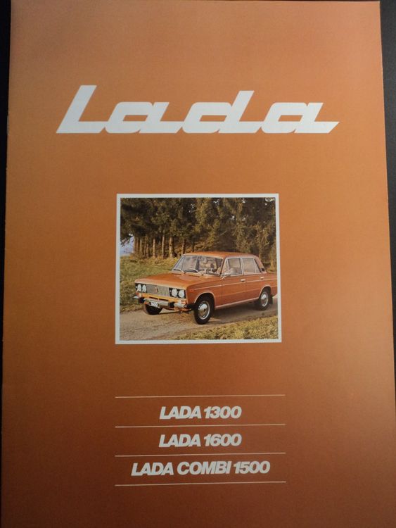 Prospekt Lada 1300 1600 Combi 1500 1981 (Gebraucht) in Schwarzenburg ...