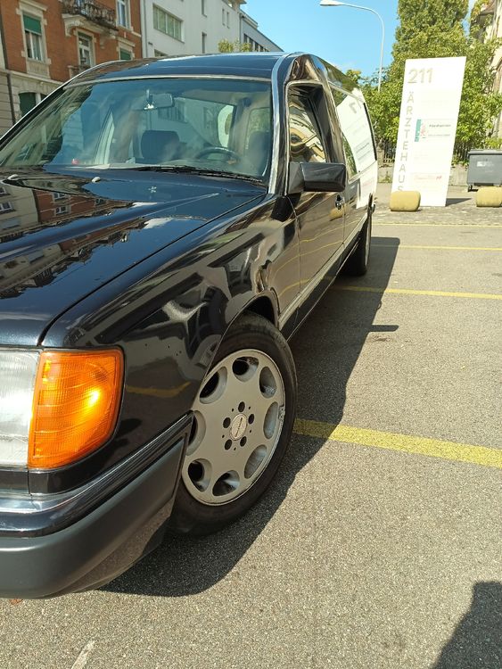 Mercedes 230 TE W124 Leichenwagen Camper Werbeträger (Gebraucht) in ...