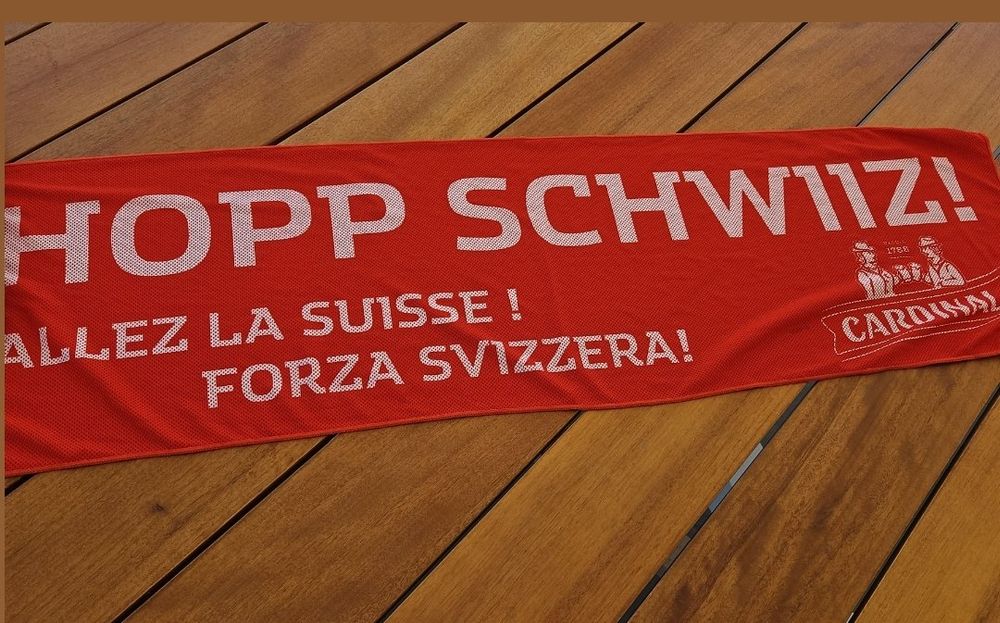 Schweiz Nati Schal / Hopp Schwiiz / EM | Kaufen auf Ricardo