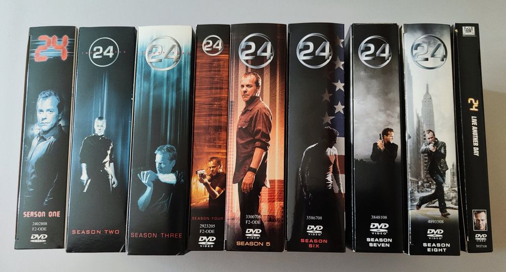 24 - Action mit Kiefer Sutherland Staffeln 1 - 9 TOP (Neu (gemäss ...