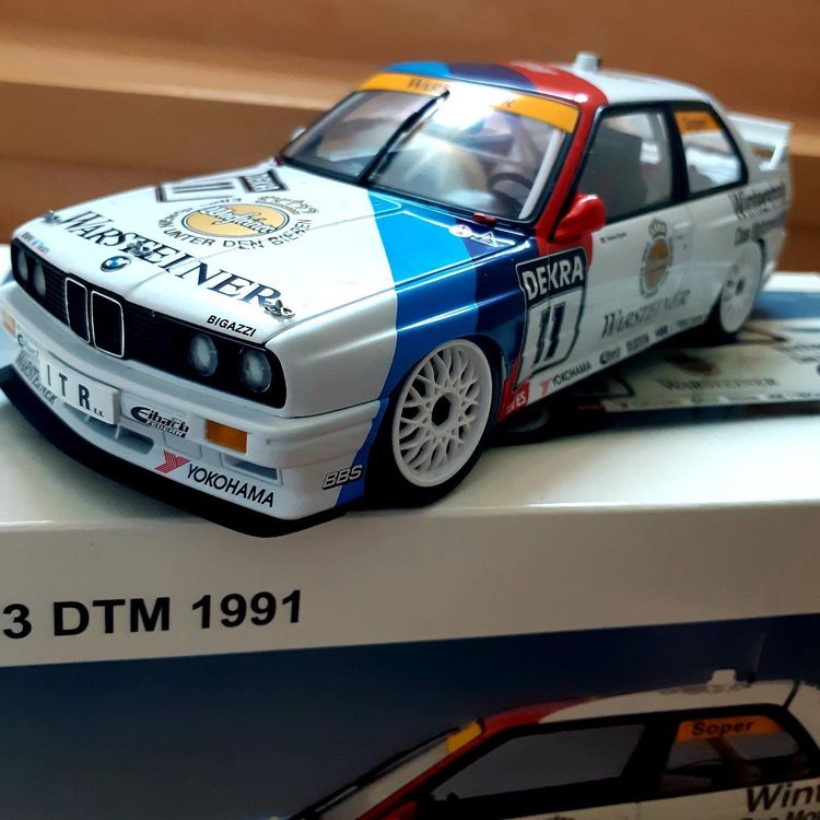 BMW M3 E30 DTM 1 / 18 Auto Art SOPER | Kaufen auf Ricardo