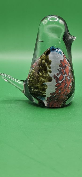 Vintage Mdina Glass Hand Blown Multi Color Bird Paperweight (Gebraucht) in Zürich für CHF 18 ...