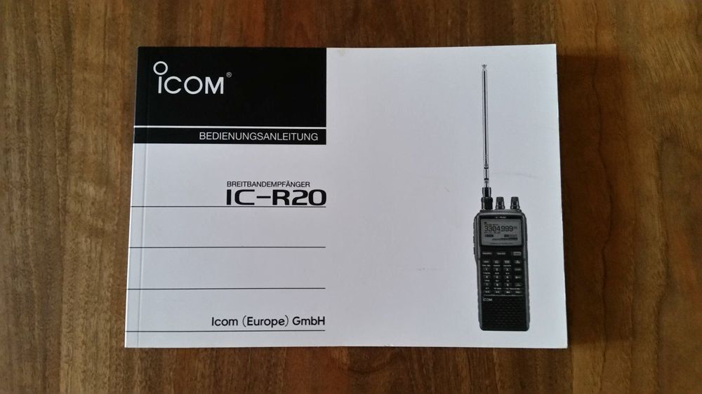 Anleitung Icom IC-R20 deutsch ☆☆☆ | Kaufen auf Ricardo