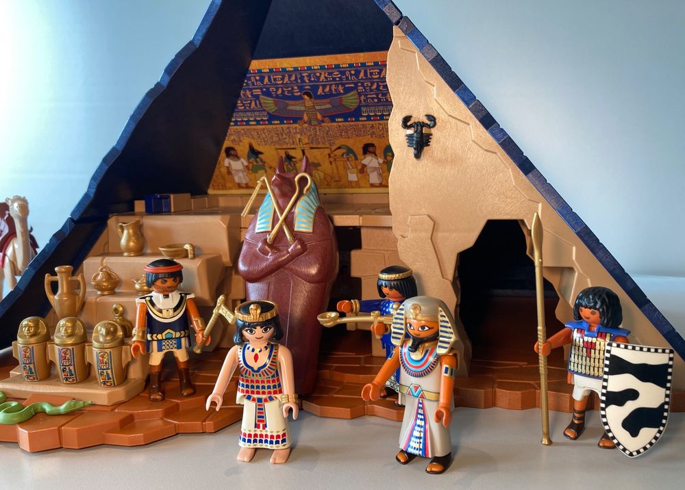 Playmobil History, Pyramide des Pharao mit Kamelen (Gebraucht) in für ...