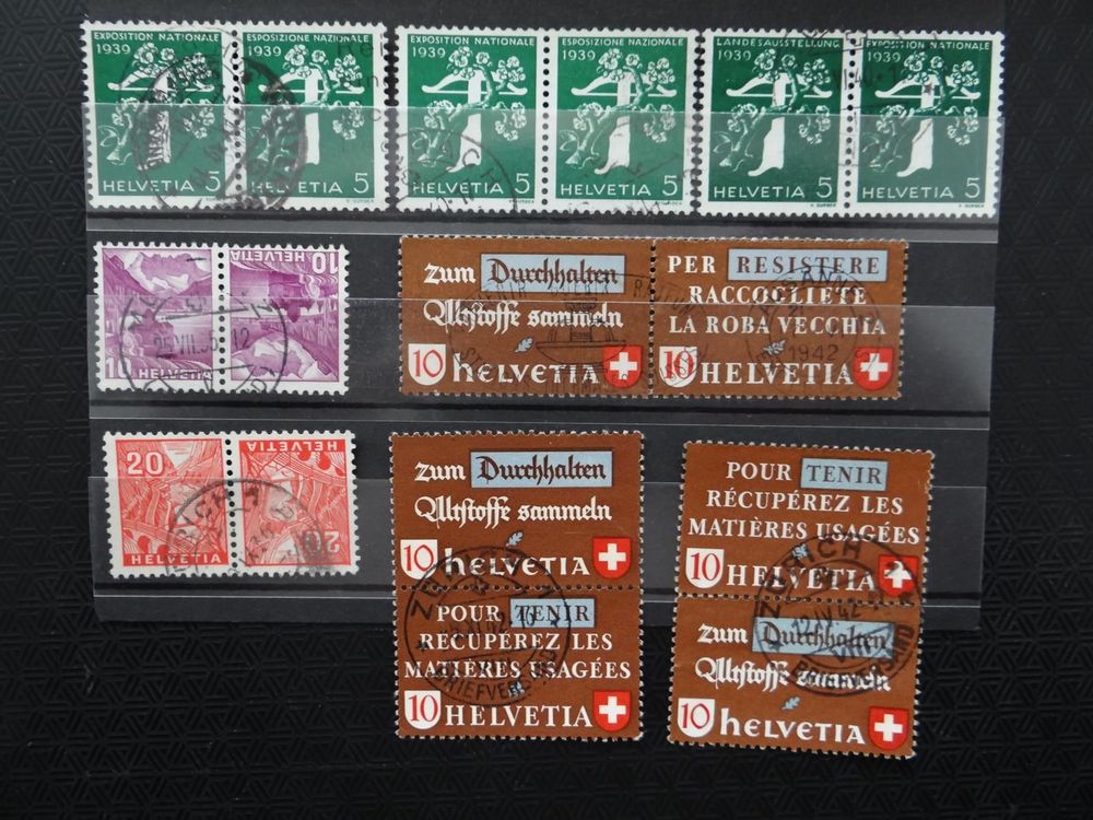 Tolles Lot Kehrdrucke/Zusammenhängende | Kaufen auf Ricardo