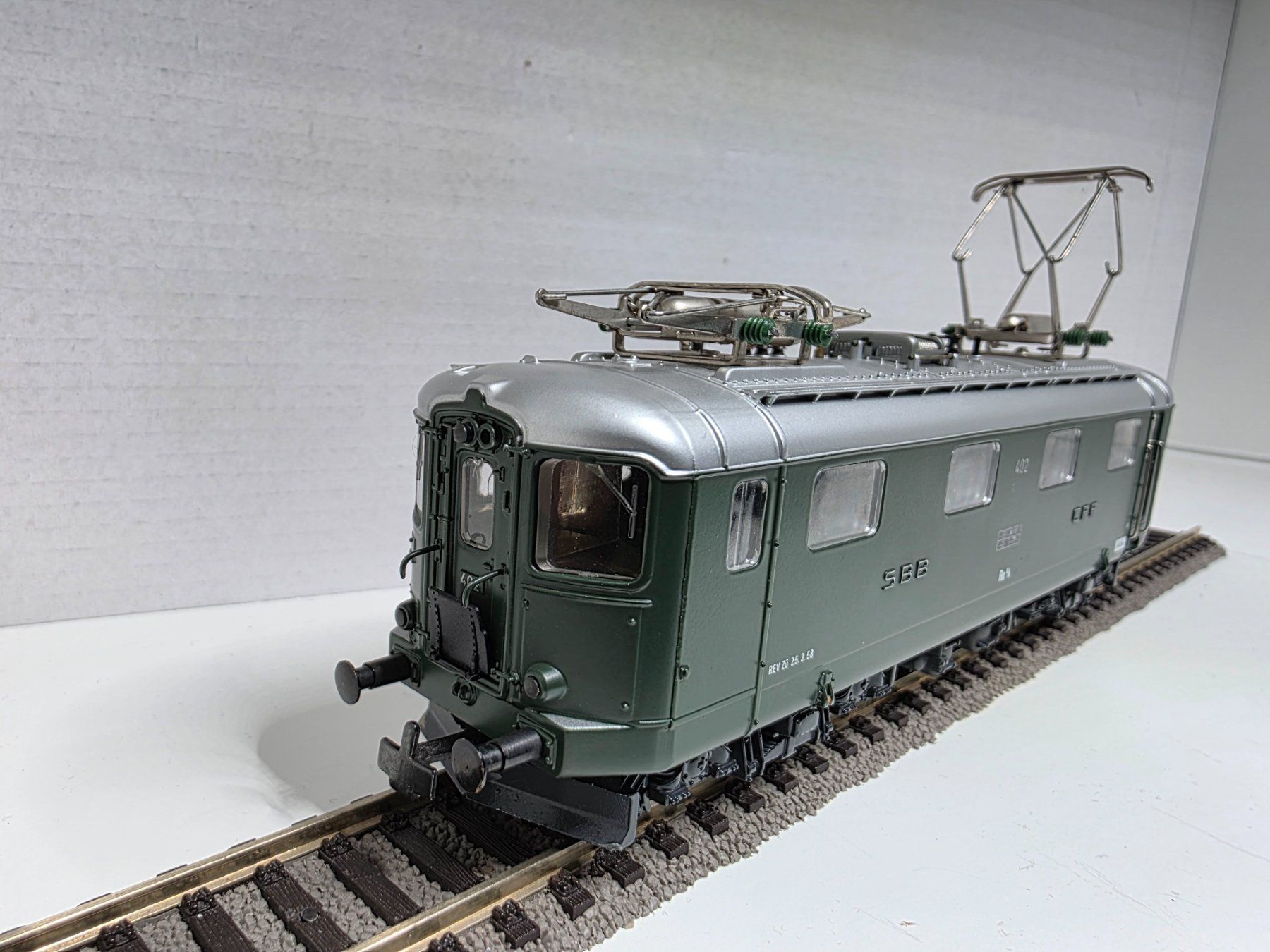 HAG SBB Re 4/4 I 402 AC Digi HO (Gebraucht) in Schwarzenburg für CHF 49 ...