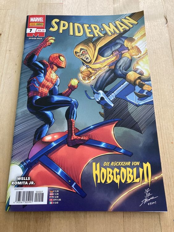 Marvel Spiderman 7 Juli 23 (Neu und originalverpackt) in Zürich für CHF 3.4 – mit Lieferung auf ...