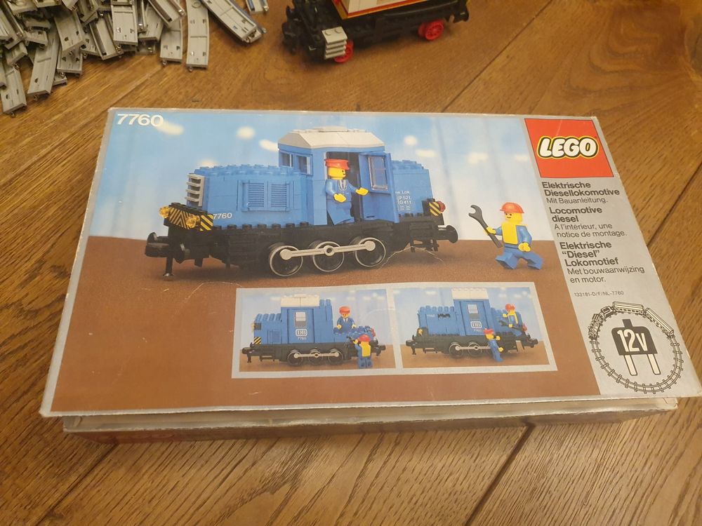 Seltene Lego Zug 12V 7760 Diesellok (1980) Boxed gem foto | Kaufen auf ...