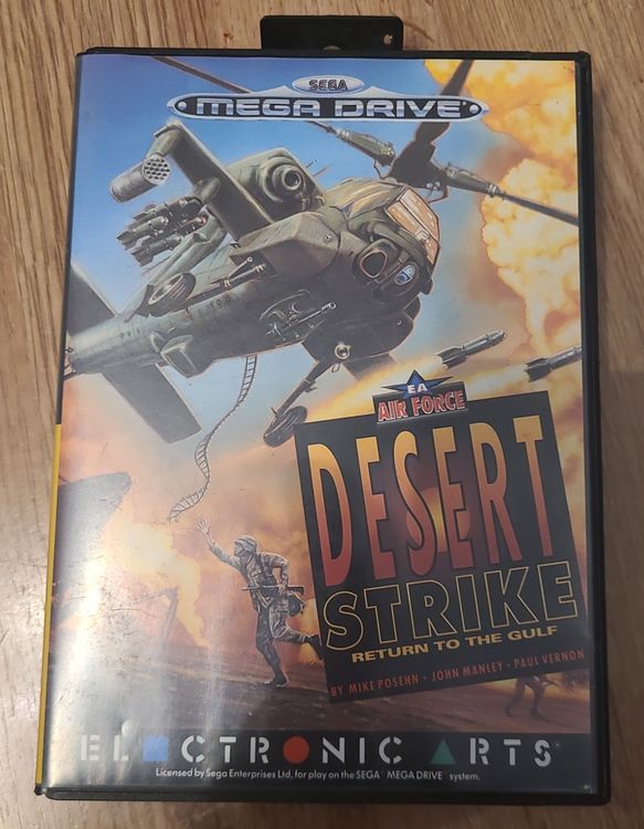 Desert Strike Mega Drive Spiel OVP (Gebraucht) in Arisdorf für CHF 25 – nur Abholung auf Ricardo ...