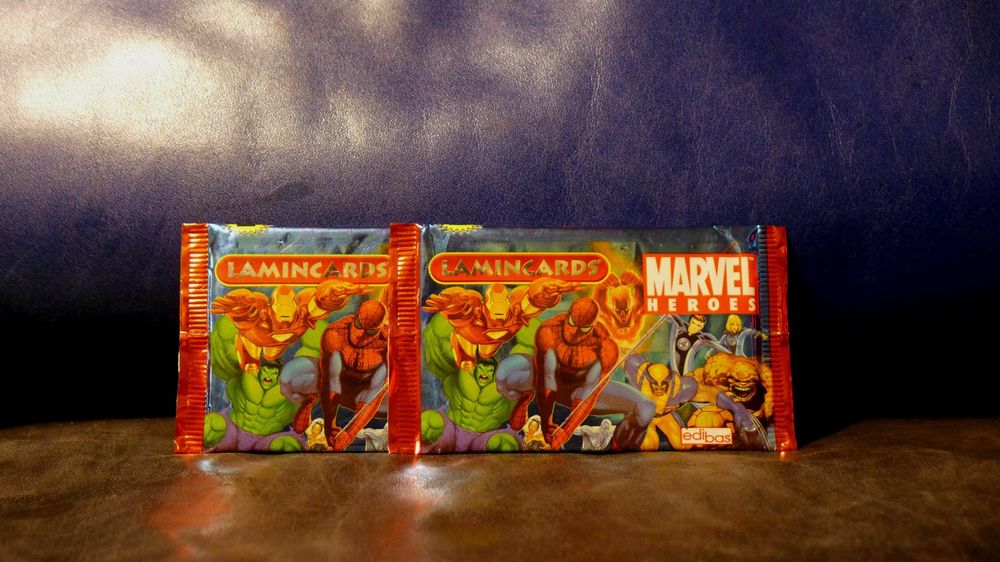 marvel heroes - lamincards edibas 2008 (Neu und originalverpackt) in ...