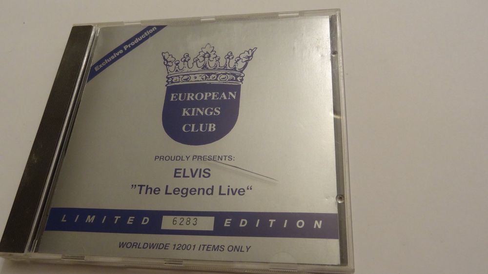 Elvis - The Legend Live (European Kings Club) CD (Gebraucht) in Olten ...