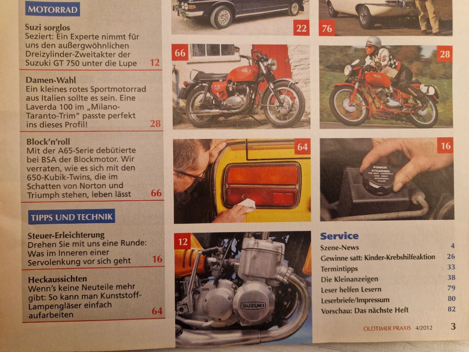 Renault Caravelle Laverda 100 Jaguat E-Type BSA A64 Suzi 750 (Gebraucht ...
