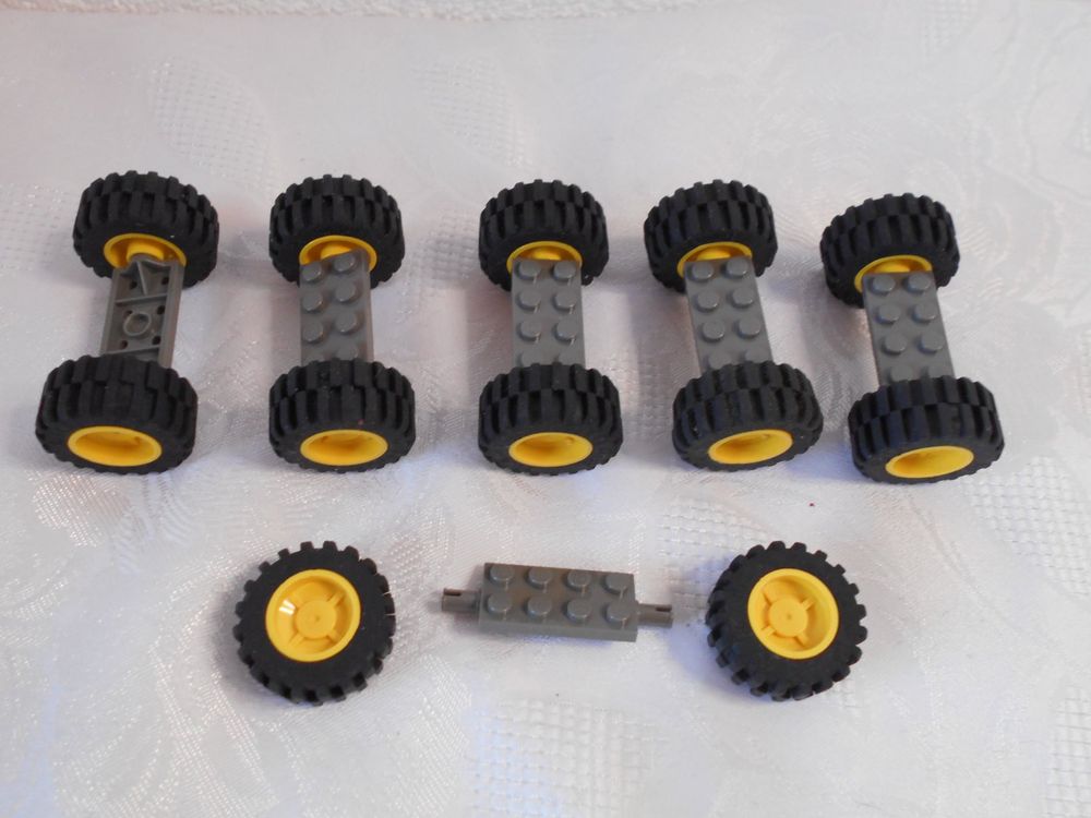 6 Lego Räderpaare ( Set 755 ) (Gebraucht) in Niederuzwil für CHF 4 ...