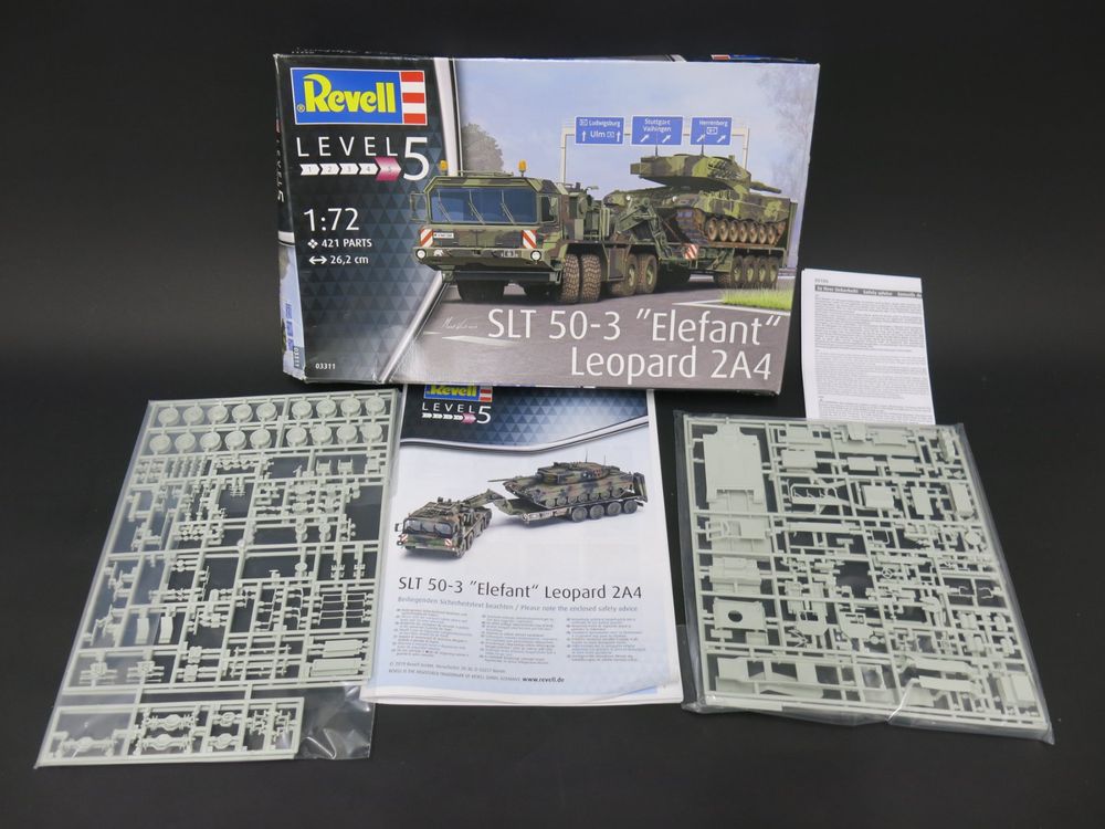 REVELL SLT 50-3 Elefant Leopard 2A4 (Neu und originalverpackt) in ...