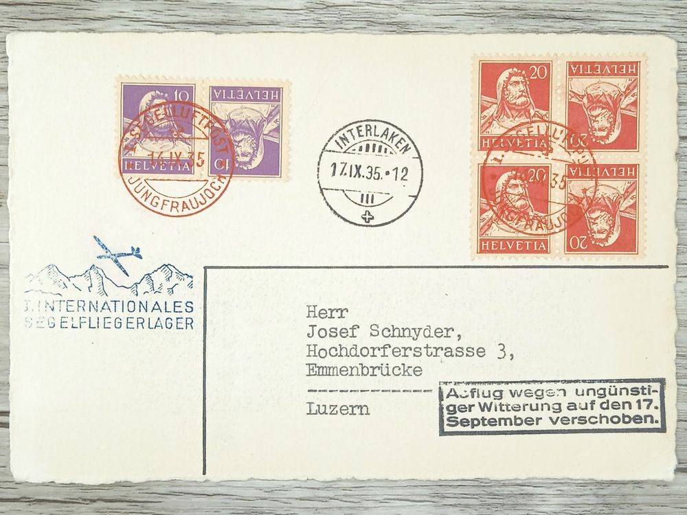 TR13 Carte Postale Suisse 1935 | Kaufen auf Ricardo
