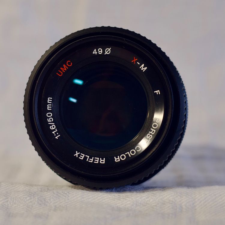 PORST COLOR REFLEX UMC / 50mm, 1.6 Anschluss FUJICA X-Bajone (Gebraucht ...