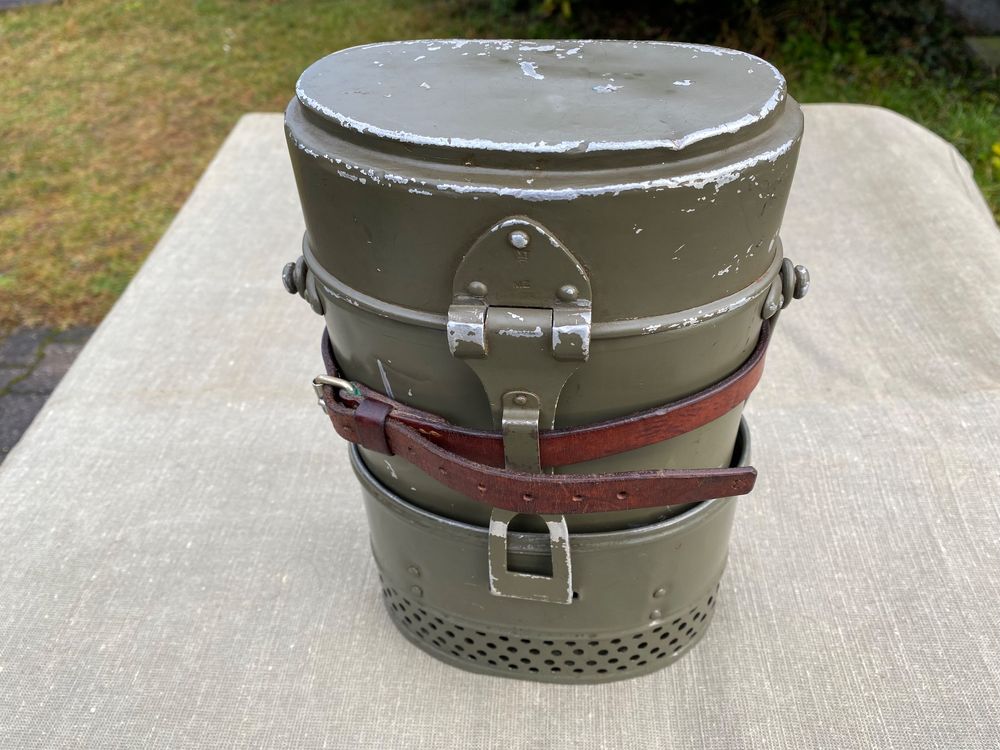 sehr seltener Feldkocher mit Gamelle Patent Borde (Gebraucht) in Feldbach für CHF 349 – mit ...