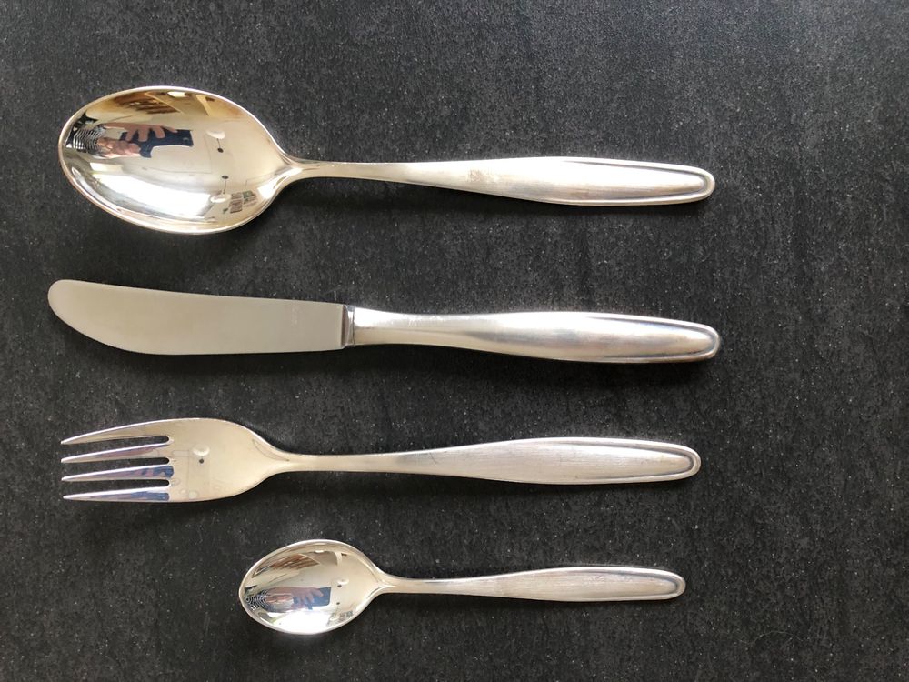 Silberbesteck 180, Kochberg 32 teilig (Gebraucht) in Maisprach für CHF 80 – mit Lieferung auf ...