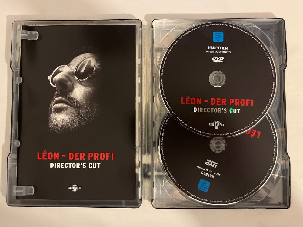 Léon - der Profi (1994) Steelbook, DVD 📀 - Director‘s Cut (Gebraucht ...