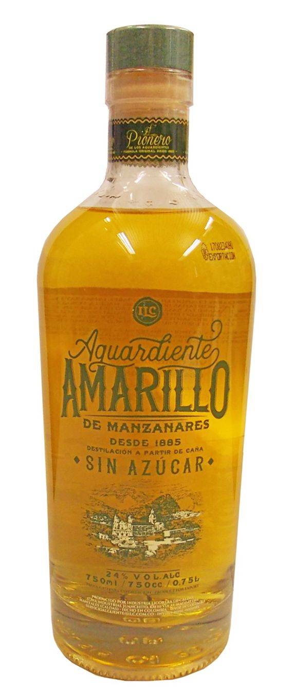 Aguardiente amarillo sin Azucar 24% Alk. - 750ml (Neu und ...
