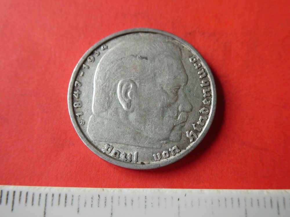 Dt. Reich 1938 B, 2 Reichsmark - Silber (Gebraucht) in Hinterforst für CHF 7 – mit Lieferung auf ...