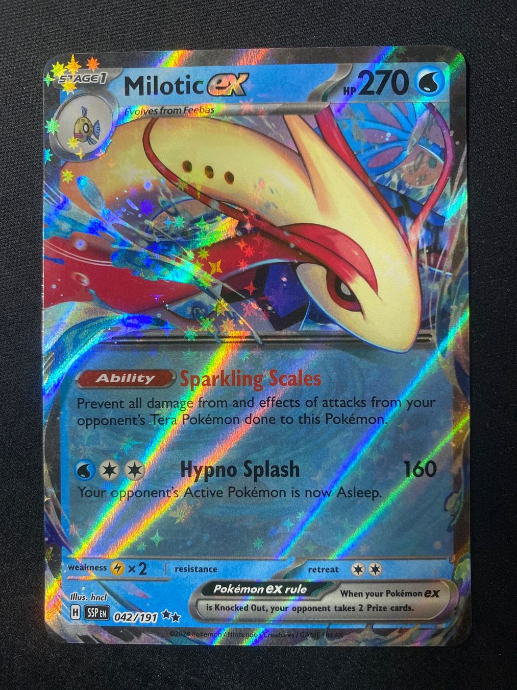 Milotic ex 42 - Double Rare - Surging Sparks - EN (Neu (gemäss ...