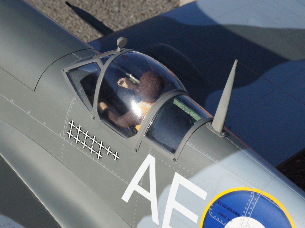 Supermarine Spitfire, Spw 1540mm, ARF-Set VQ-Models ab Fr 1 (Neu und ...