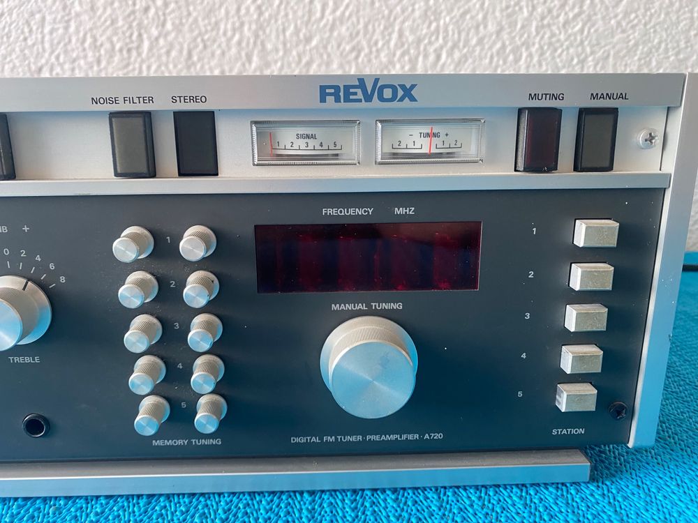 ReVox A 720 Tuner- Preamplifier | Acheter sur Ricardo