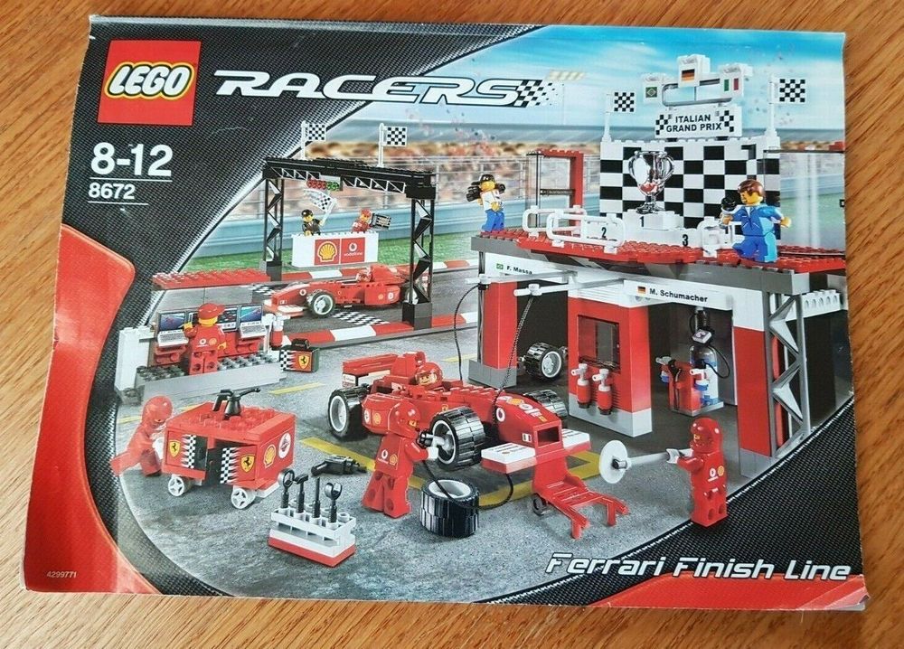LEGO Racers 8672 - Ferrari Finish Line. | Kaufen auf Ricardo