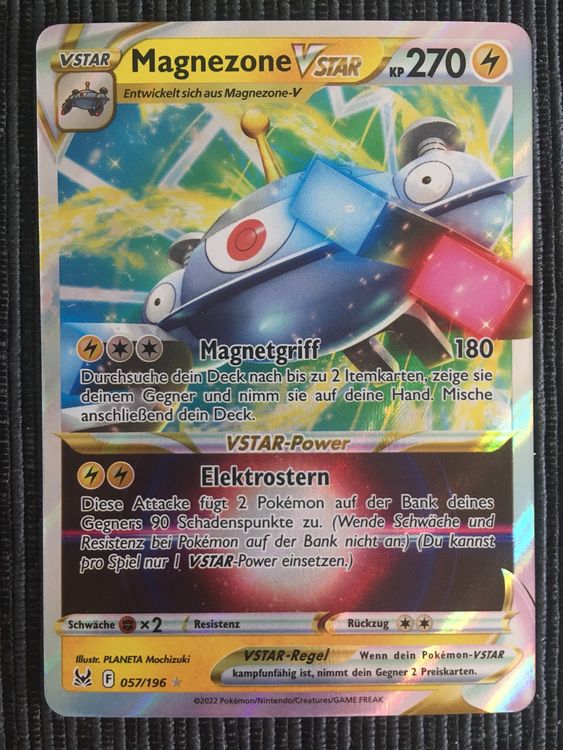 Pokemon Karte Magnezone V Star Lost Origin Deutsch | Kaufen auf Ricardo