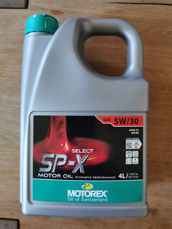 Motorex Motoröl Select SP-X | 5W-30 | 4 l | Kaufen auf Ricardo
