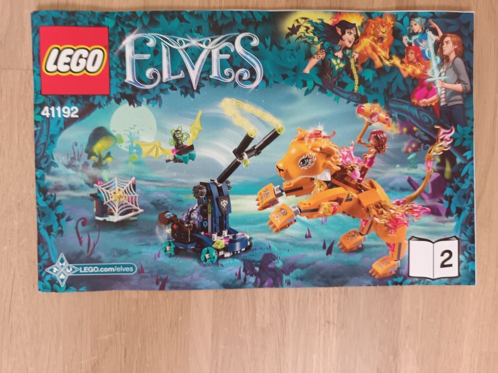 LEGO Elves - 41192 Azari und Die Falle für den Feuerlöwen (Gebraucht ...