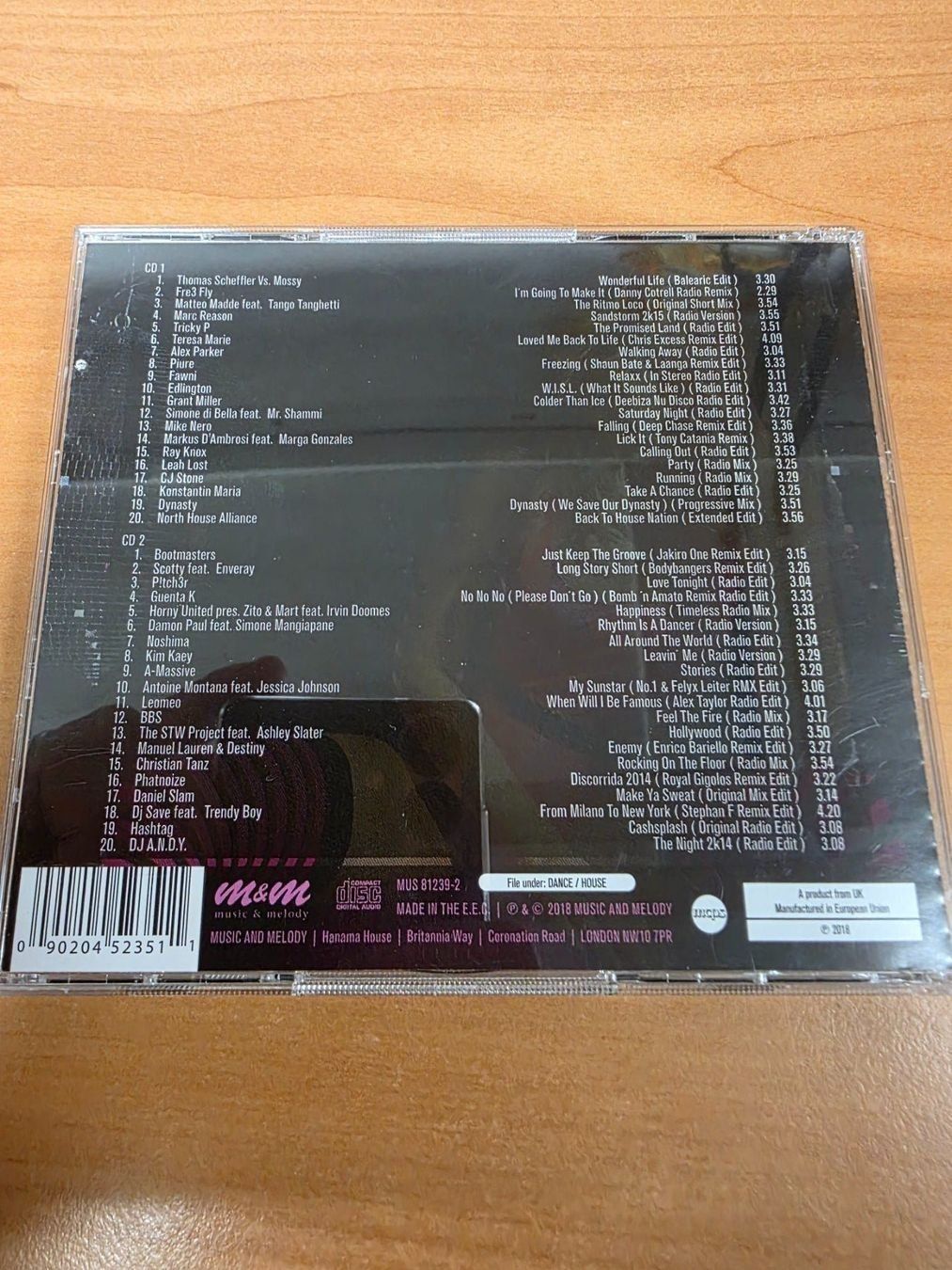 2 CDs - Various – 40 Dancefloor Chart Hits (2018) (Gebraucht) in ...